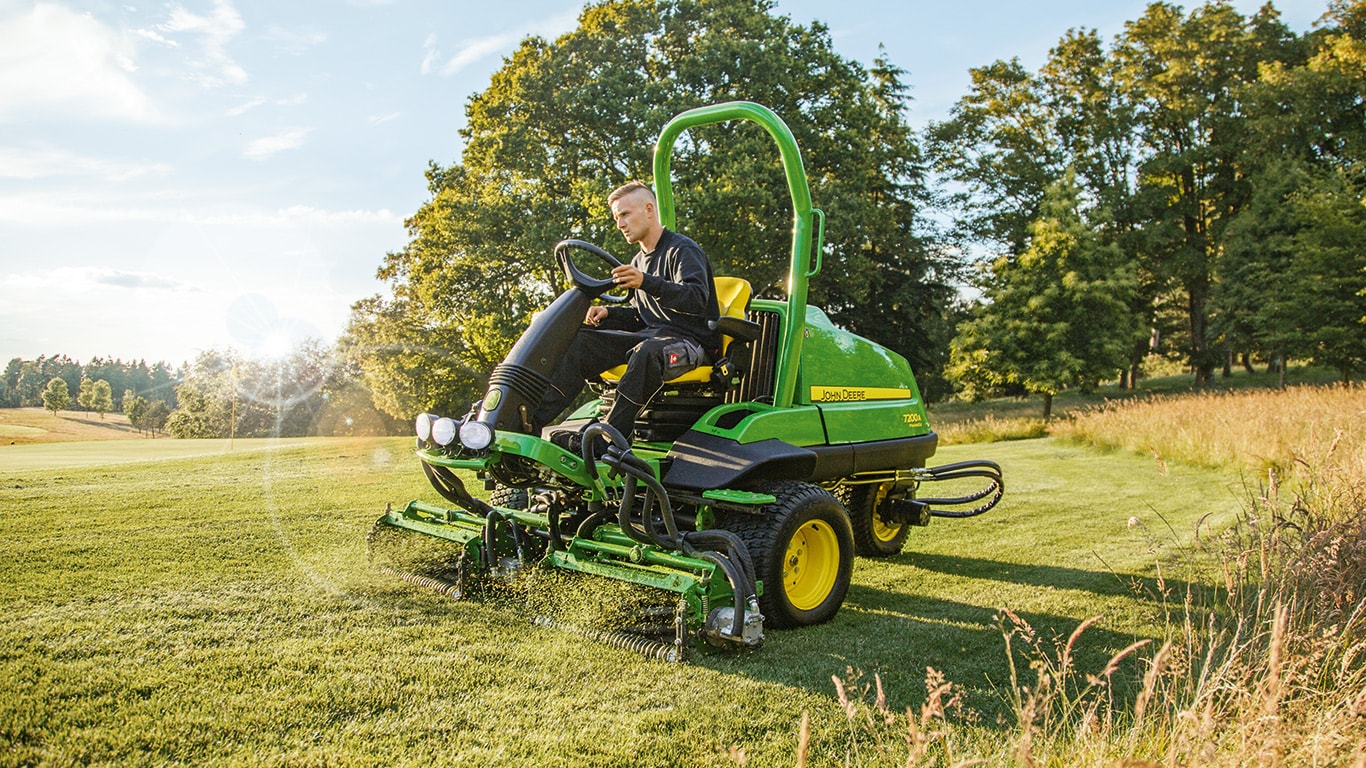 Tondeuses rotatives grande largeur | Tondeuses professionnelles | John ...