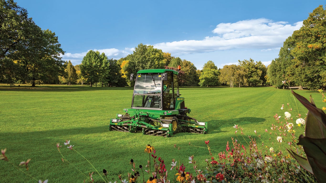 Tondeuses rotatives grande largeur | Tondeuses professionnelles | John ...